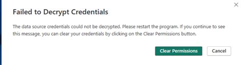 Solved Error Failed To Decrypt Credentials Microsoft Fabric Community