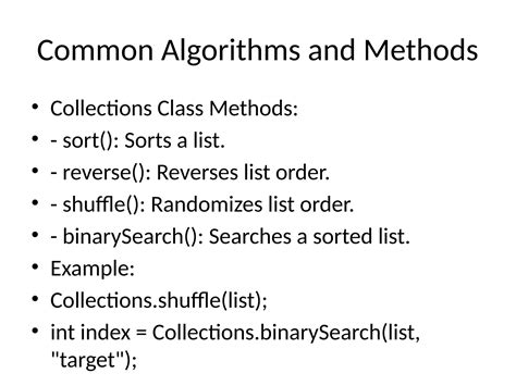 Javacollectionsframeworkpresentation 1pptx Programming