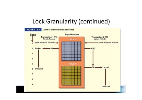 Inf3703 Chapter 12 Managing Transactions Concurrency Pdf