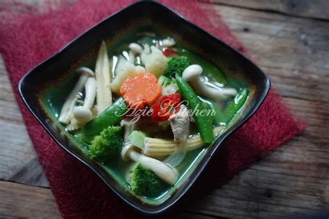 Sup Sayur Campur Azie Kitchen