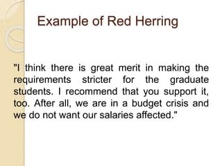 KXEX2163 Critical Thinking Types Of Fallacy PPTX