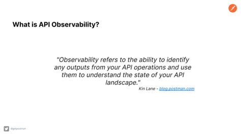 Postman Intergalactic Api Observability Ppt