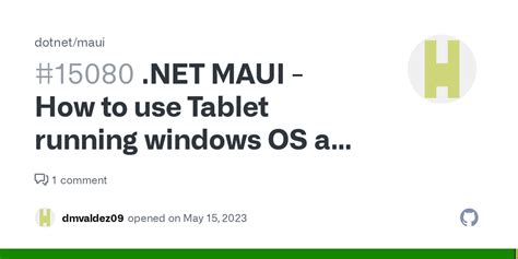 Net Maui How To Use Tablet Running Windows Os As Debugging Device