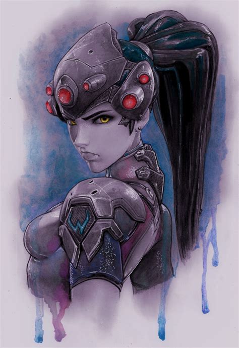 Artstation Overwatch Widowmaker