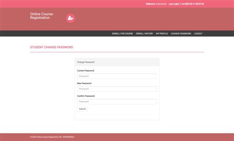 Phpgurukul Programming Blog On Linkedin Online Course Registration Using Php And Mysql Free