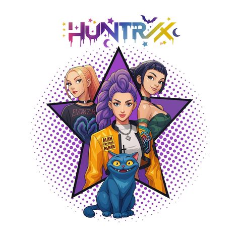 Huntrix Fanart Etsy