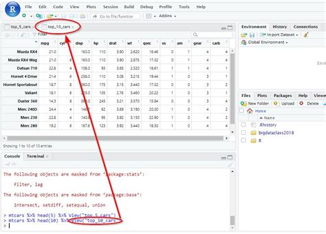 Rstudio Tips On Twitter Want To See The Data Your R Expression Generated Pipe It To View