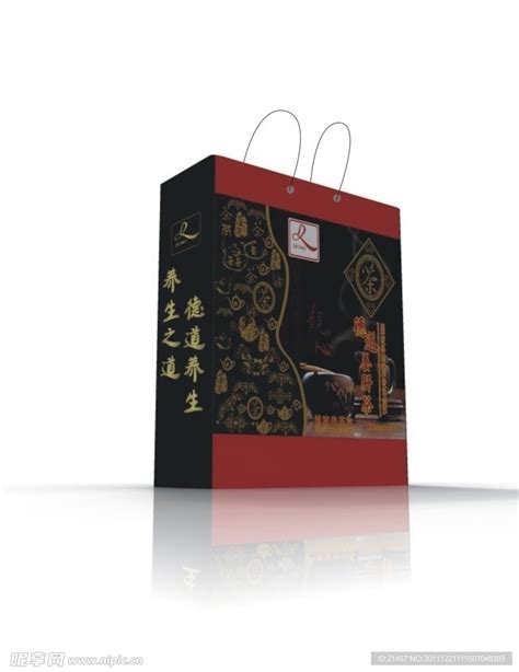 茶叶手提袋设计图 包装设计 广告设计 设计图库 昵图网