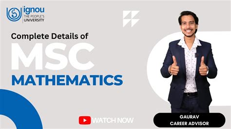 Ignou Online Msc In Mathematics Fees Admission 2025