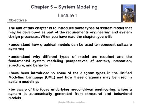 System Modeling Uml Diagrams And Perspectives