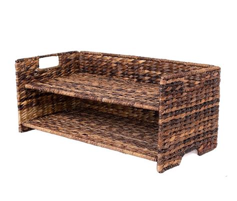 Seagrass And Abaca Shoe Rack Philippine Furniture Wholesale And