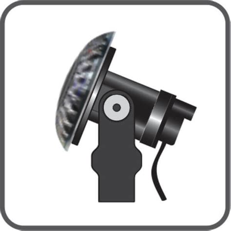 Spa Electrics Atom Emp Series 1 X White Led Colour Pool Light W Pond Mounting Kit And 20m Cable