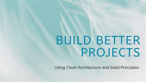 Mastering Clean Architecture And Solid Principles For Scalable Flutter