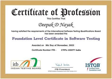 Deepak D Nayak On Linkedin Softwaretesting Certification Professionaldevelopment Deloitteusi