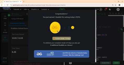 Khushi Saini On Linkedin Gfg160 Geekstreak2024 Womenintech