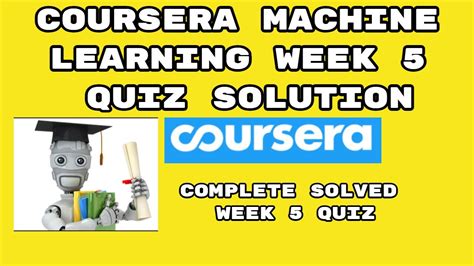 Coursera Machine Learning Week 5 Quiz Answer Solution 2021 Stanford University Andrew Ng