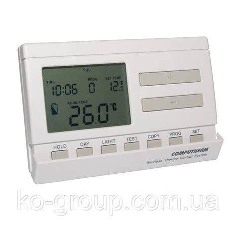 Computherm Q7 комнатный термостат программируемый проводной Id 1220348211 цена 720 ₴ купить