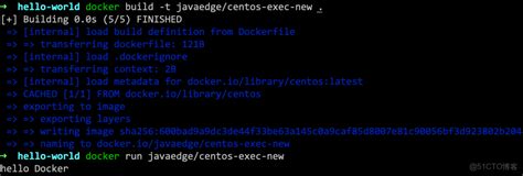 阿里华为dockerfile命令规范及最佳实践51cto博客dockerfile Cmd命令