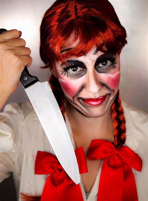 Annabelle Halloween Makeup Halloween Face Makeup Halloween Face