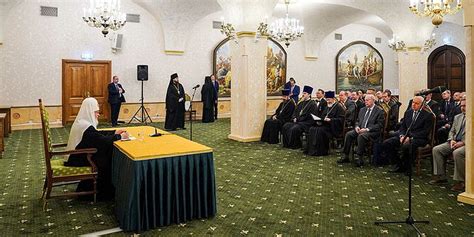 Святейший Патриарх Кирилл встретился со слушателями Высших дипломатических курсов Православие Ru