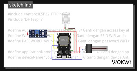 Smart Farming Sensor Wokwi Esp32 Stm32 Arduino Simulator