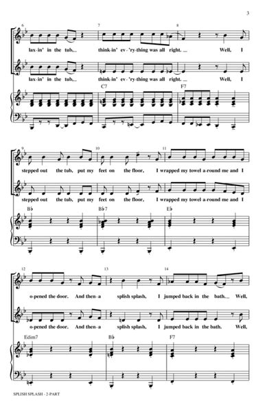 Splish Splash Arr Kirby Shaw By Bobby Darin Choir Digital Sheet