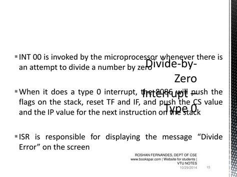 Ppt 8086 Interrupts And Interrupt Applications Powerpoint