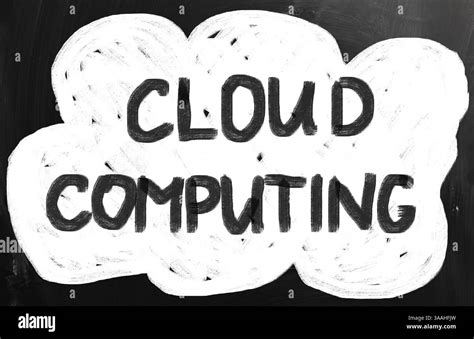 Cloud Computing Concept Stock Photo Alamy