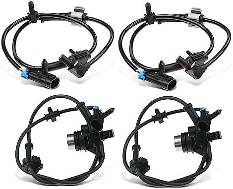 A Premium Set Of 4 Front And Rear Abs Wheel Speed Sensor