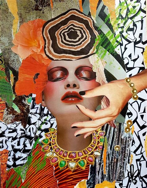 Multimedia Collage Art You Can Have Her Show Focuses On New Work