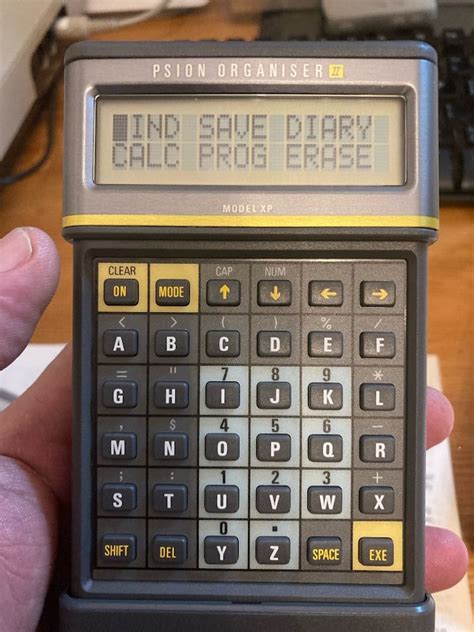 Psion Organiser Ii L Break Into Program 01