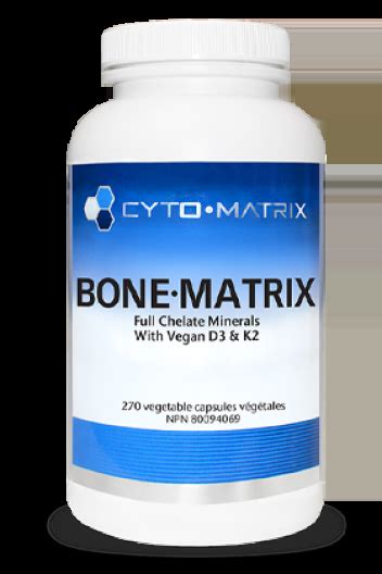 Bone Matrix 270 V Caps Cytomatrix Bodycrafters