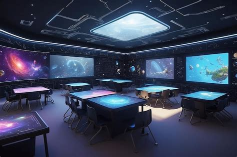 Premium Photo Augmented Reality Transforming Classrooms