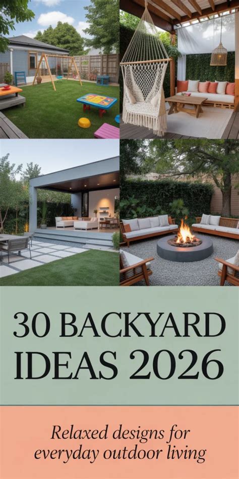 30 Backyard Ideas 2026 Stunning Outdoor Designs To Transform Your Yard