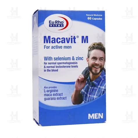 Macavit M قرص، کپسول ماکاویت ام یوروویتال