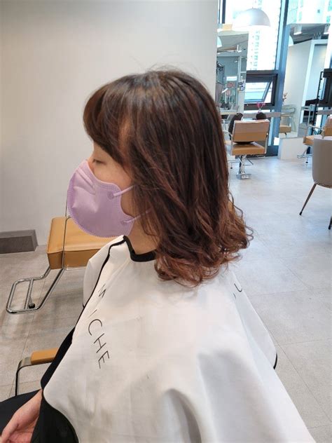 미사 머리 잘하는 곳 세팅펌 중단발 해결 살롱드무슈 네이버 블로그