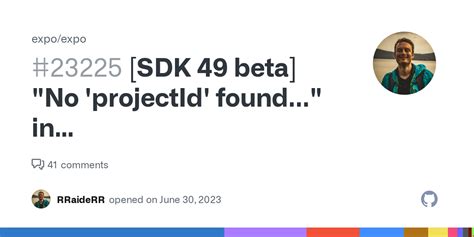 Sdk 49 Beta No Projectid Found In Getexpopushtokenasync