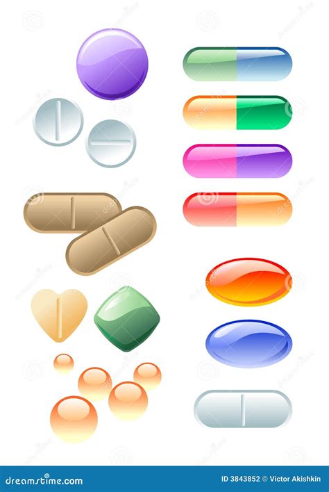 Color Drugs Stock Vector Illustration Of Remedy Globule 3843852