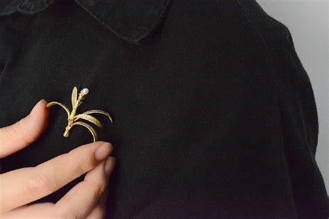 手制黄铜自然系植物胸针手工艺首饰设计物物有生原创作品 站酷zcool