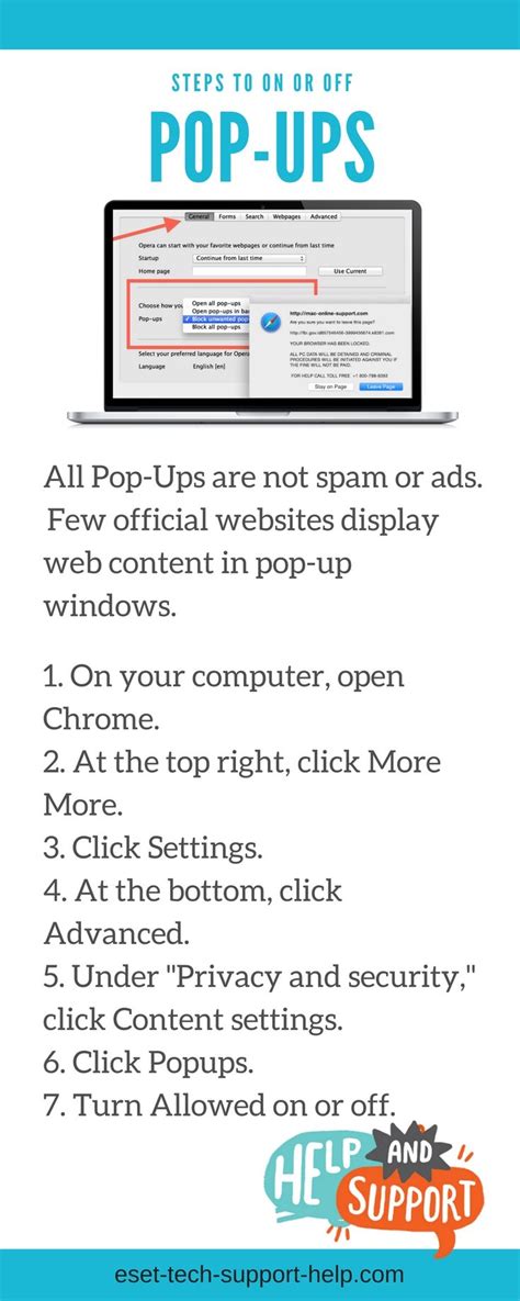 How To Enable Or Disable Pop Ups Step By Step Guide