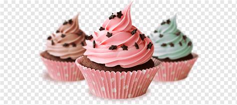 맛있는 컵 케이크 머핀 프로스팅 And 아이싱 여름 테마 컵케익 크림 음식 빵 굽기 Png Pngwing