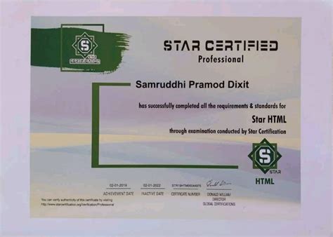 samruddhi dixit on linkedin html certification webdevelopment