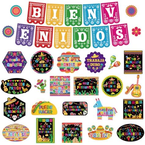 37 Pcs Hispanic Heritage Month Bulletin Board Set