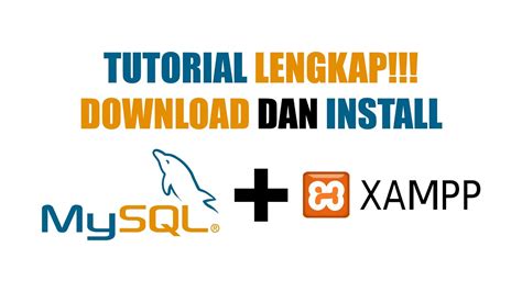 Cara Download Mysql Xampp Youtube