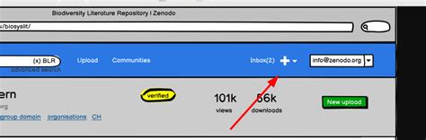 global plus button for creating communities uploads · issue 229
