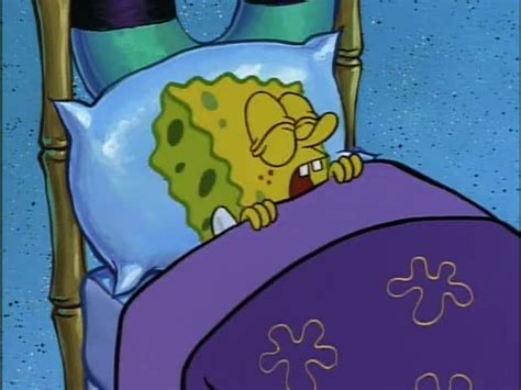 Spongebob Asleep