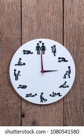 Image Female Man Symbol Sex Clock Stock Photo Shutterstock