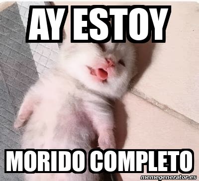 Meme Personalizado Ay Estoy Morido Completo 33488046