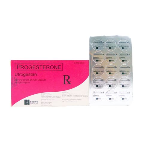 Utrogestan Progesterone 100mg Capsule 30s Price In The Philippines