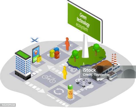 녹색 기술 생태계 바이오 연료 대체 에너지 원의 사용 생태 소비 0에 대한 스톡 벡터 아트 및 기타 이미지 0 0명 3차원 형태 Istock
